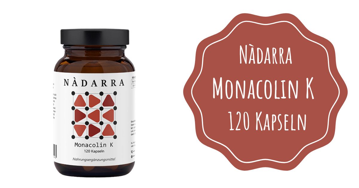 Nàdarra - Monacolin K - 120 Kapseln - ViVere Aromapflege